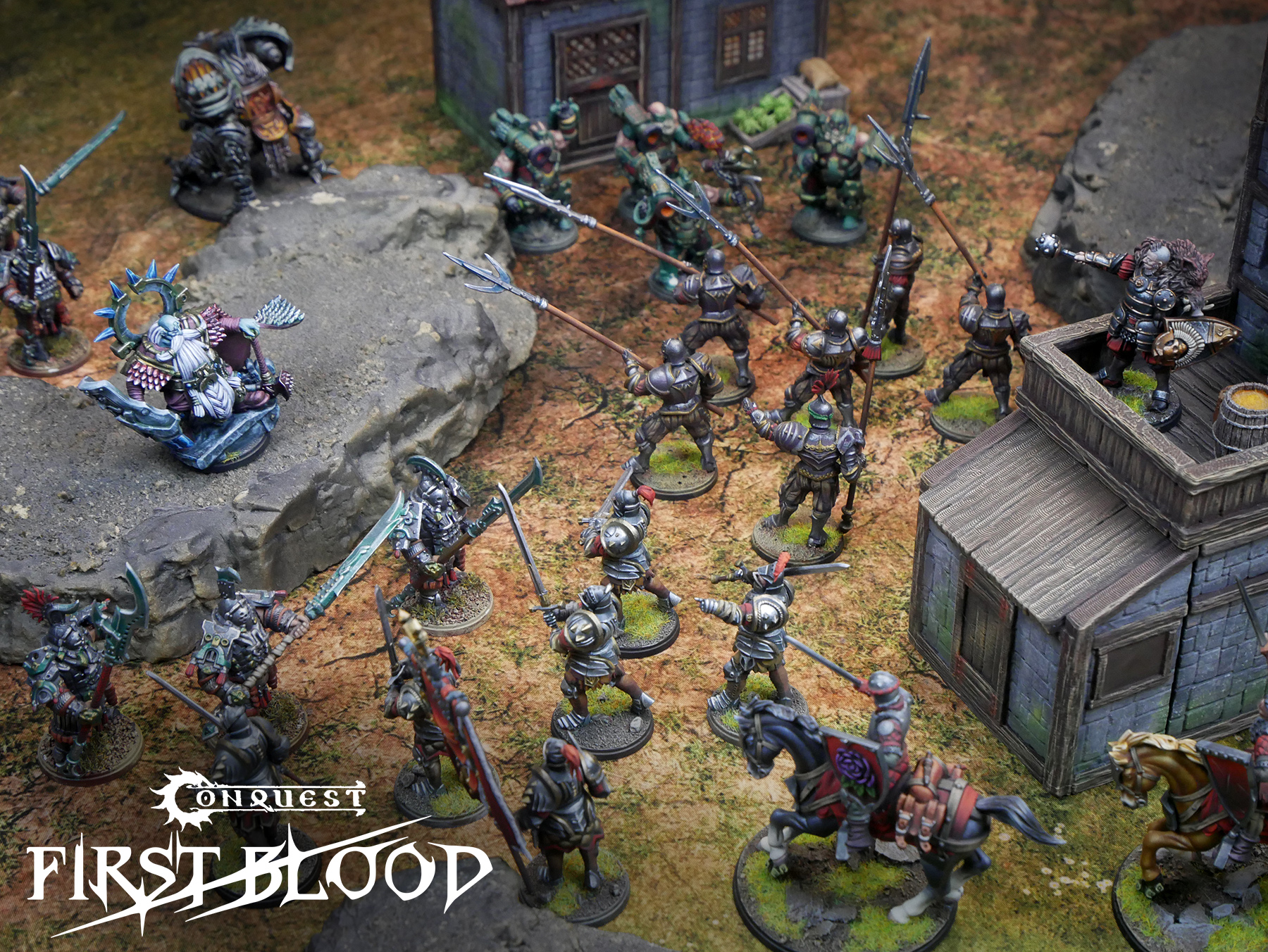 First Blood - Volley and Terrain | Para Bellum Games